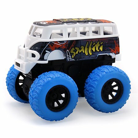 Funky toys Автобус die-cast на полном приводе, инерционный FТ8484-2 с 3 лет