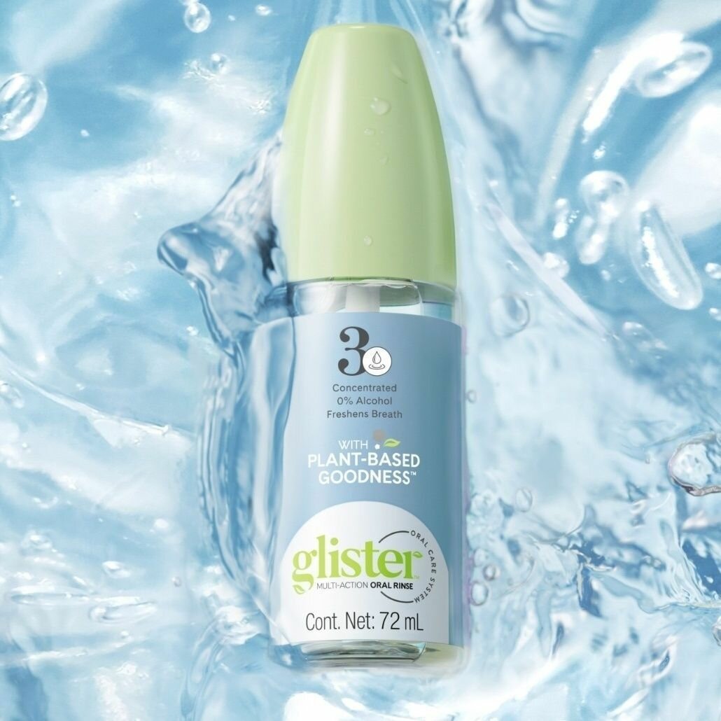 Ополаскиватель для полости рта Amway Glister™, мята, для детей, без спирта и фтора, 72мл