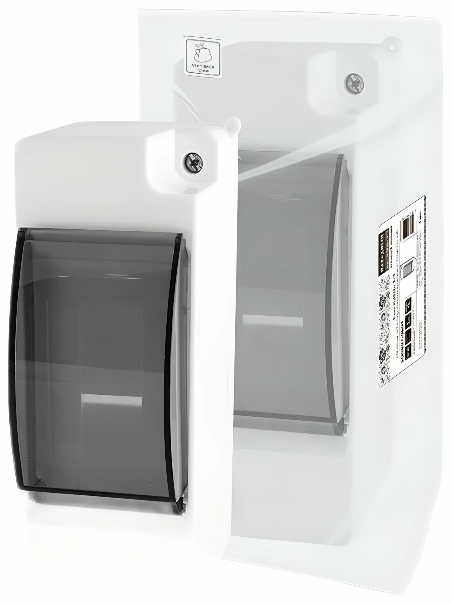 Бокс TDM ELECTRIC КМПн-1/2 для наружной установки с прозрачной крышкой, IP30, Народный, Артикул: SQ0907-0601.