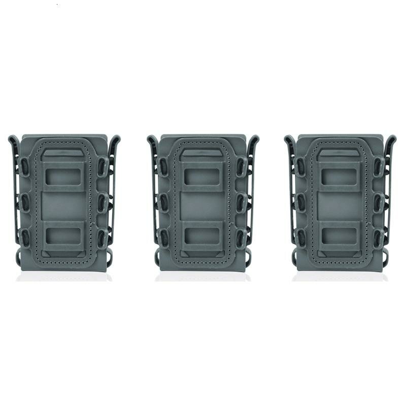 Чехол для магазина 5.56/7.62 мм, 3 шт, Серый цвет