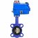 Затвор DN.ru GGG50-316L-EPDM Ду40 Ру16 с электроприводом 003 blue 220В