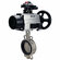 Затвор DN.ru 304-304-VITON-2W-Fb-H Ду150 Ру16, с пн. прив. DA-105, пн. распред. ...