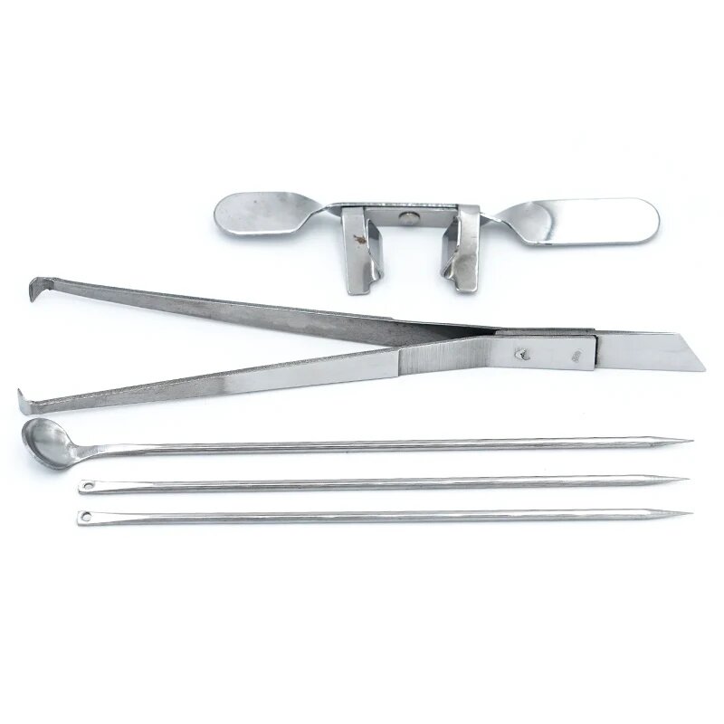Инструмент для кастрации из нержавеющей стали, большой инструмент для цыплят, цыплят, быстрое устройство для кастрации, нож для птицеводческой фермы, 1 комплект