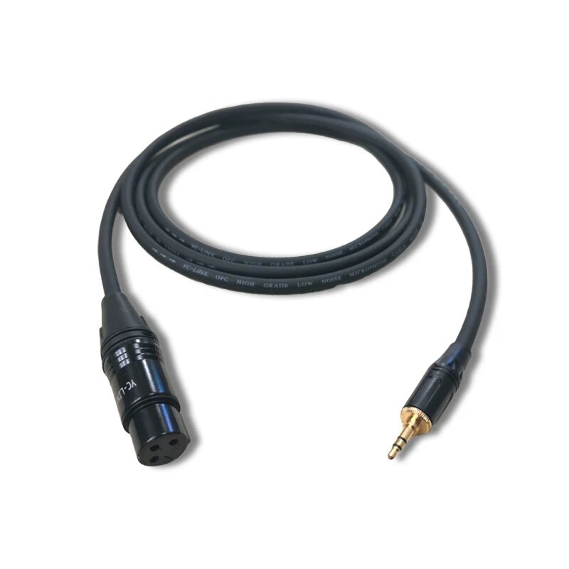 Кабель Shure MV7X XLR женский к 3,5 мм, 2 м, для компьютеров и аудиоинтерфейсов