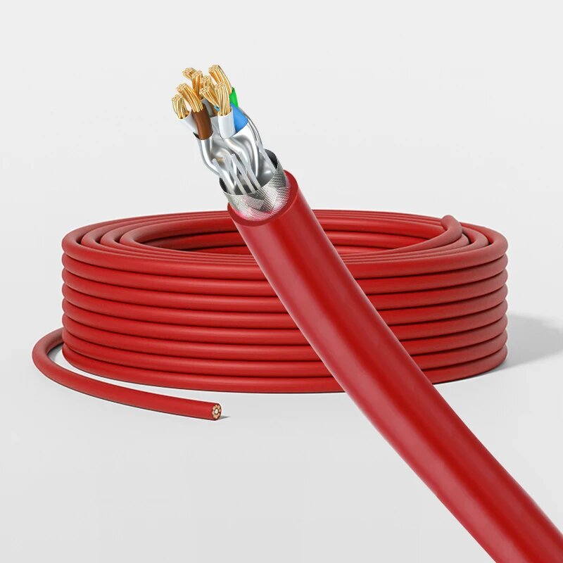 BYXGD Cat6a S/FTP сетевой кабель 26AWG Cat6a PVC, A-5, 5m