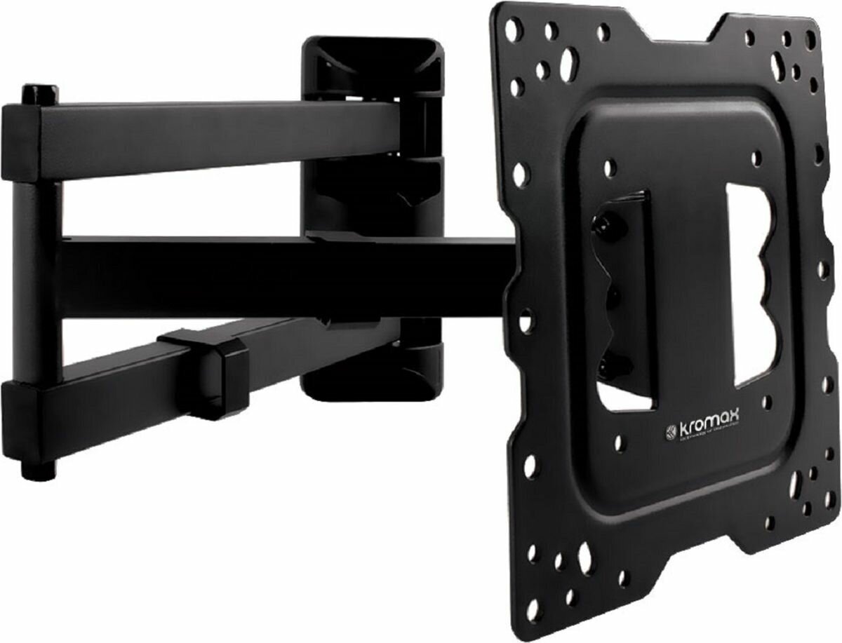Кронштейн для телевизора Kromax DIX-18 черный 22"-55" макс.40кг настенный поворот