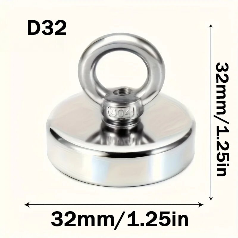 Мощный Магнит Для Рыбалки Серии SNJ, Сильный Магнит Для Приманок С Прочным Болтом Для Рыбалки На Открытом Воздухе