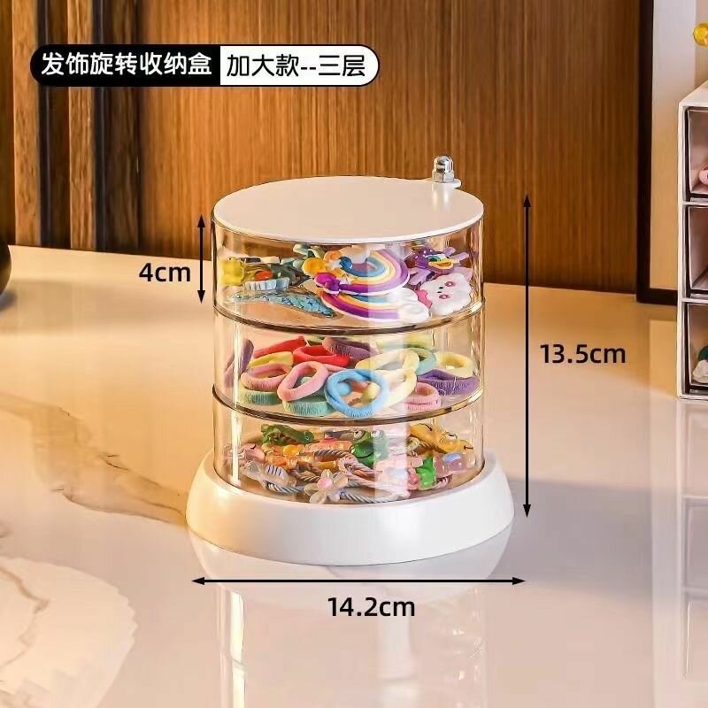 Новая коробка для хранения детских аксессуаров для волос, резинки для волос, эластичные ленты, многослойная шкатулка для украшений, заколки для волос, аксессуары для волос, заколки, шкатулка для украшений, таблетница