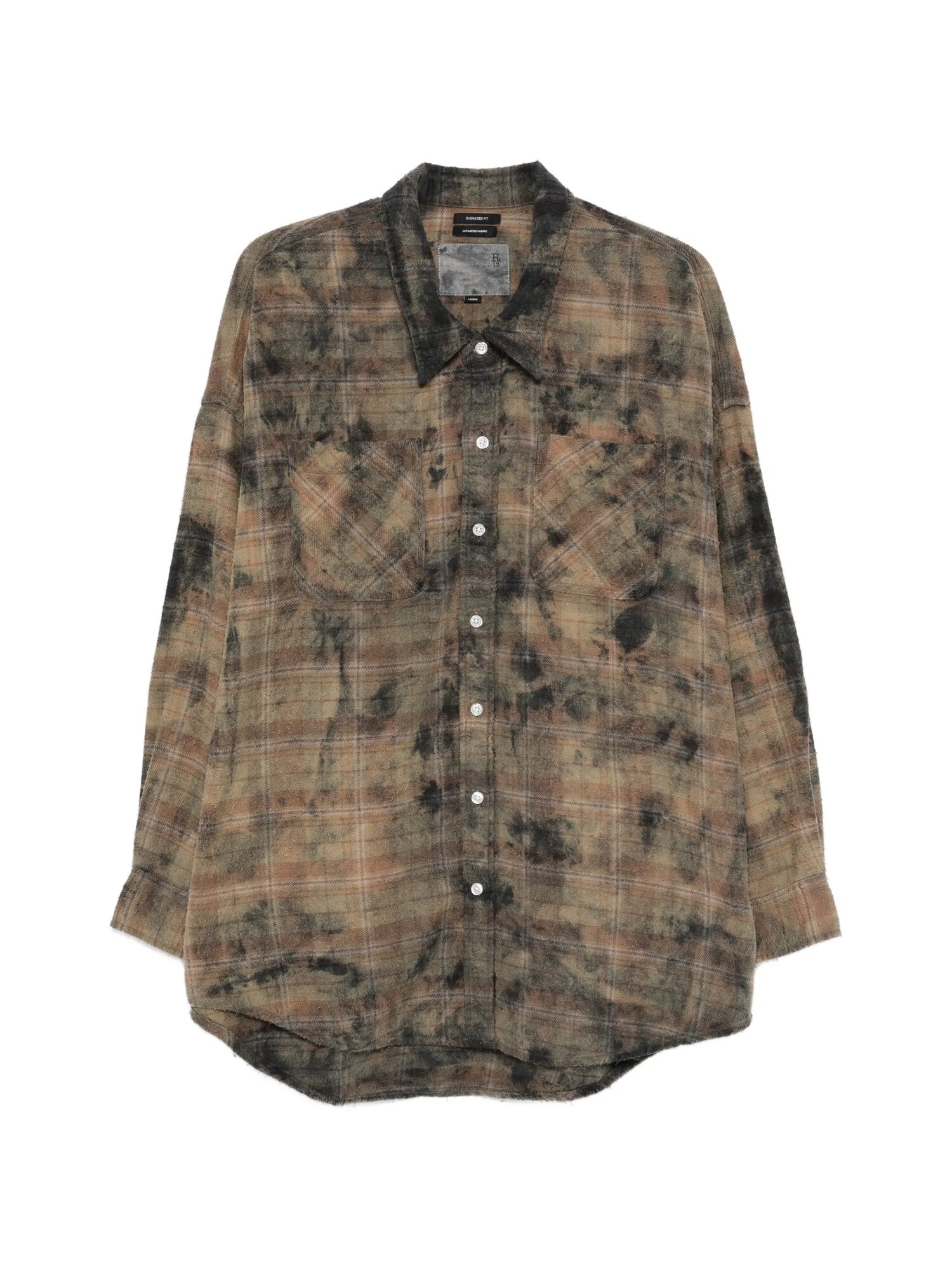 Рубашка Plaid pocket shirt