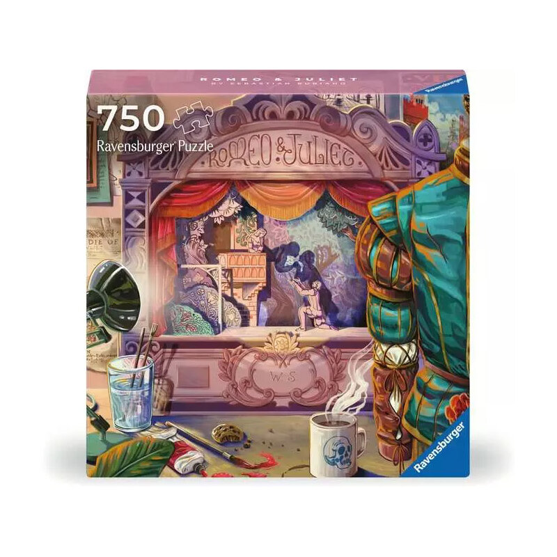Пазл Ravensburger 750 Искусство и душа: Ромео и Джульетта, арт.00997