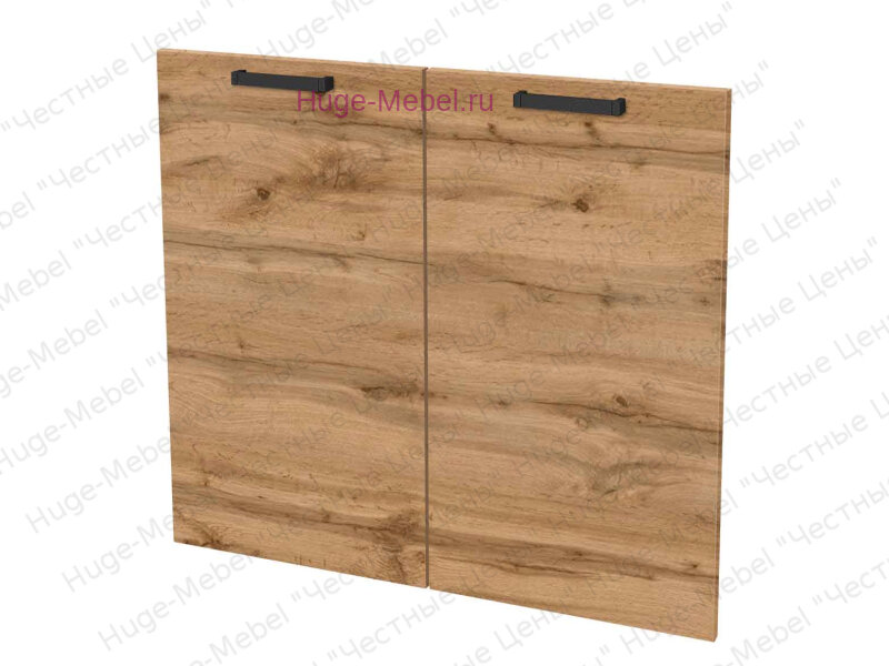 Кухонный фасад Ф-40 дуб вотан (Пасаденна) Huge Mebel . Ширина 592 Высота 712. Кухонные фасады