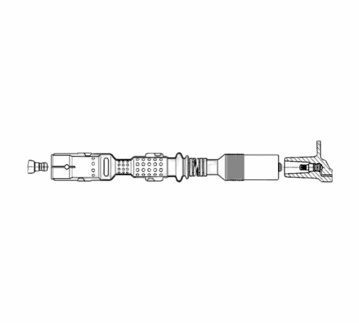 Провод высоковольтный Bremi 1.97E+31, Audi A3 8L1, 8P1 1.6 08.00-08.12, Seat Leon 1M1 1.6 10.05-06.06, Skoda Octavia 1U2, 1Z3, 1U5, 1Z5 1.6 11.00-06.13, Volkswagen Bora 1J2, 1J6 1.6 08.00-05.05