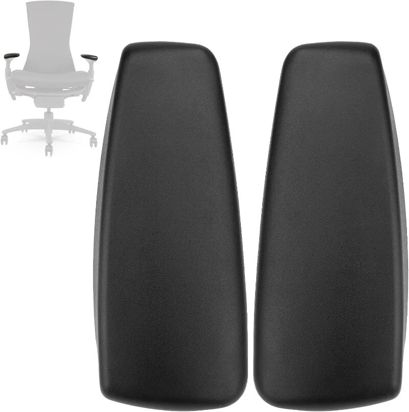 1 пара подлокотников, замена для офисного стула Herman Miller Embody, регулируемые колпачки для подлокотников, подходят для эргономичных аксессуаров для настольных стульев