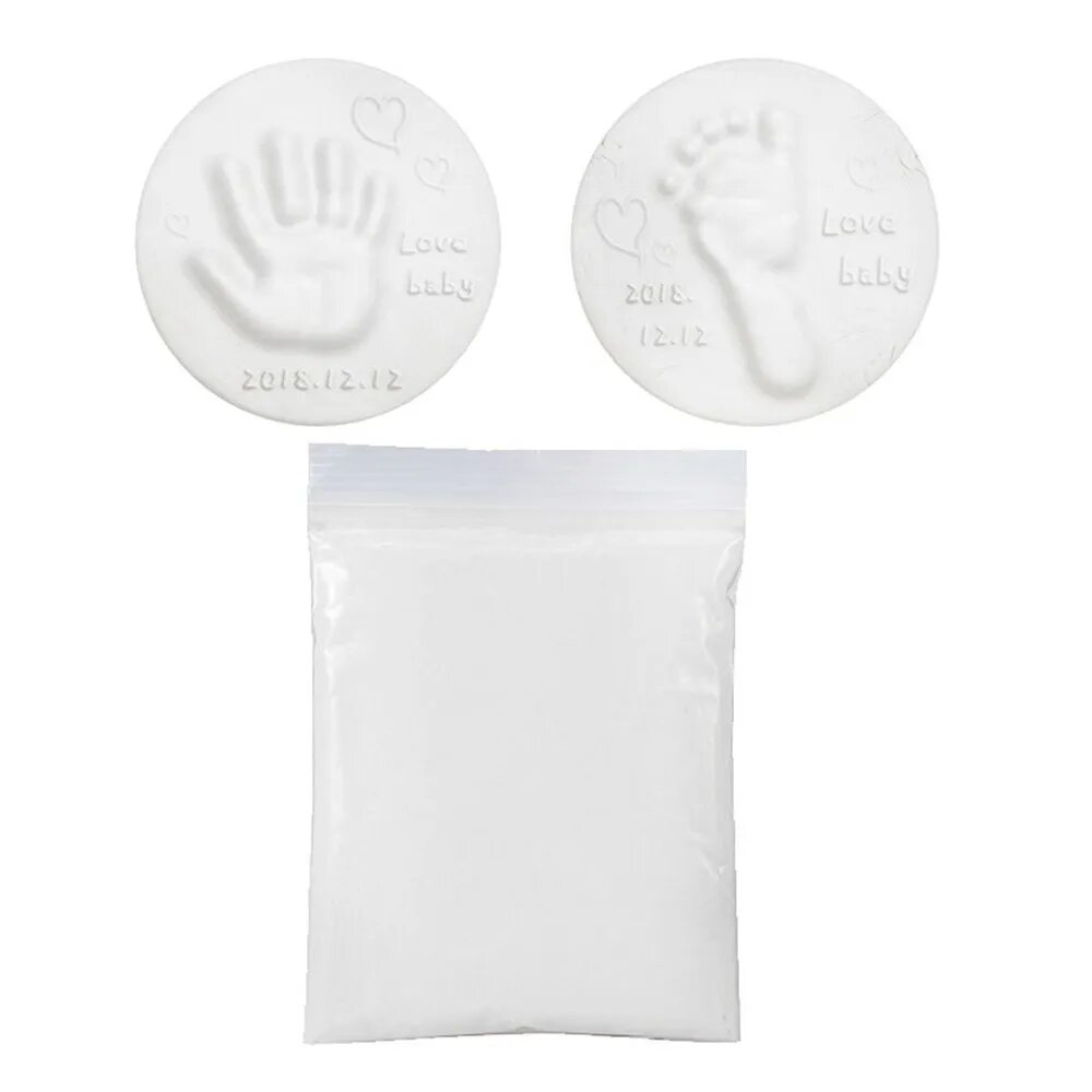 Ультралёгкая и мягкая глина для отпечатков рук новорожденных мальчиков