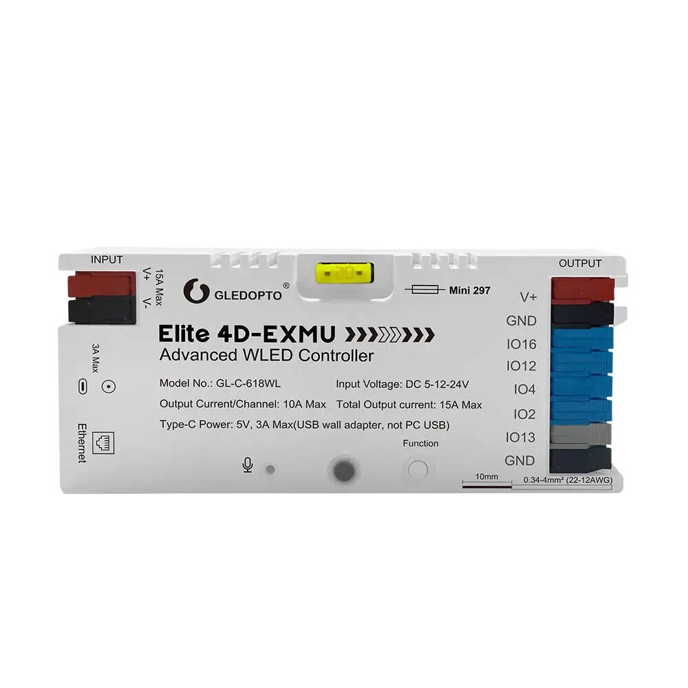 GLEDOPTO GL-C-618WL RGB контроллер Quad Channel White