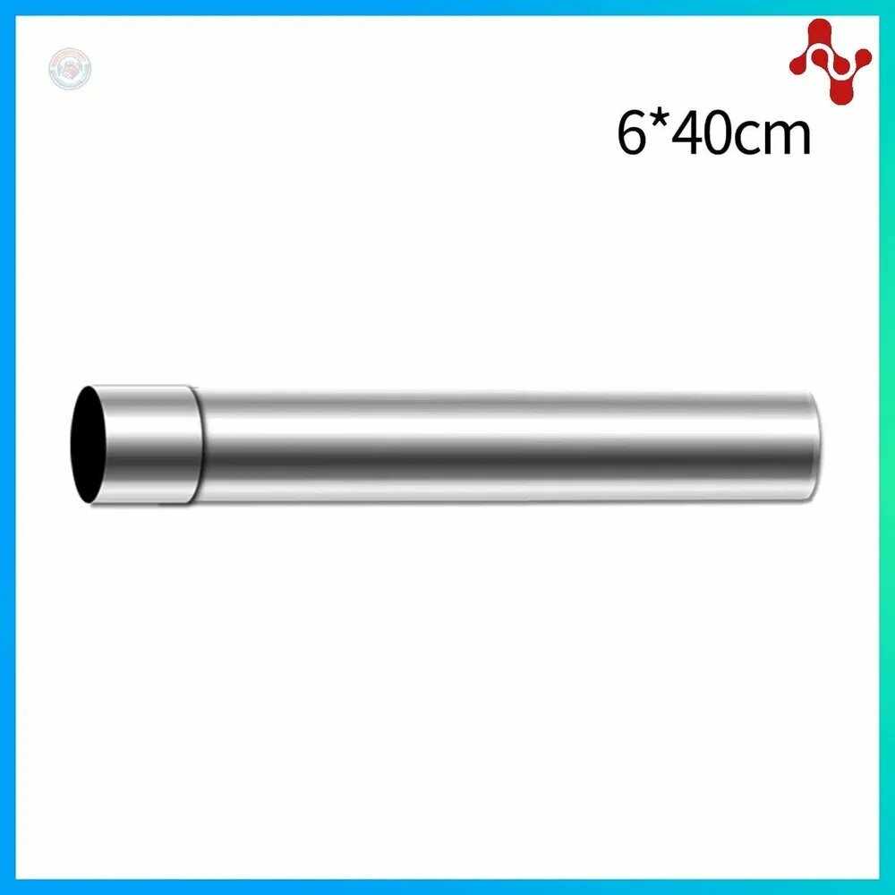 Дымоходная труба из нержавеющей стали 60 мм, прямой тип 30/40 см для дровяной печи, камина, отопителя, термостойкий дымоход, соединение по типу гильза , печная труба для дома и улицы