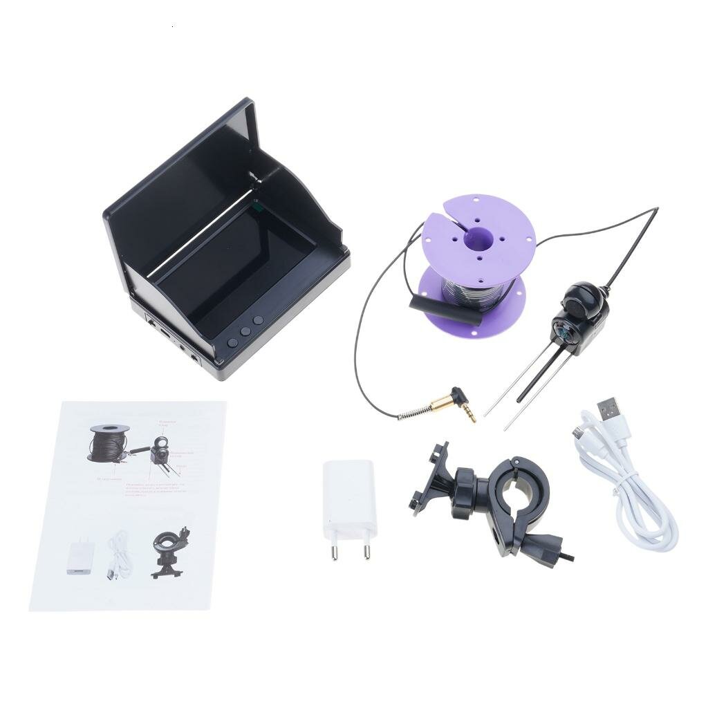 Подводная камера для рыбалки 1080P с широким углом обзора, Стиль D