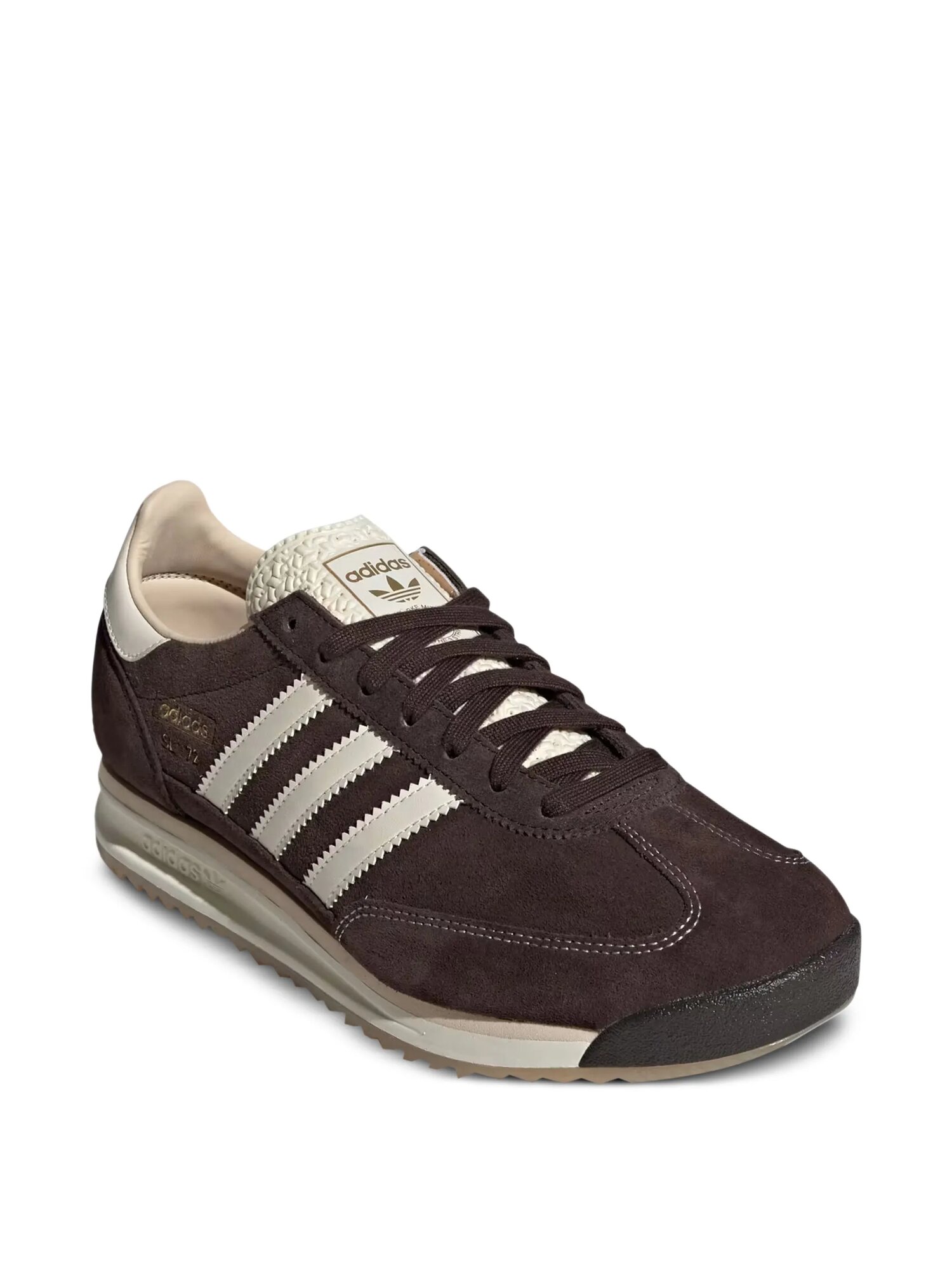 Кроссовки adidas SL 72 RS, размер 10 US, коричневый/серый/оранжевый — фото 1