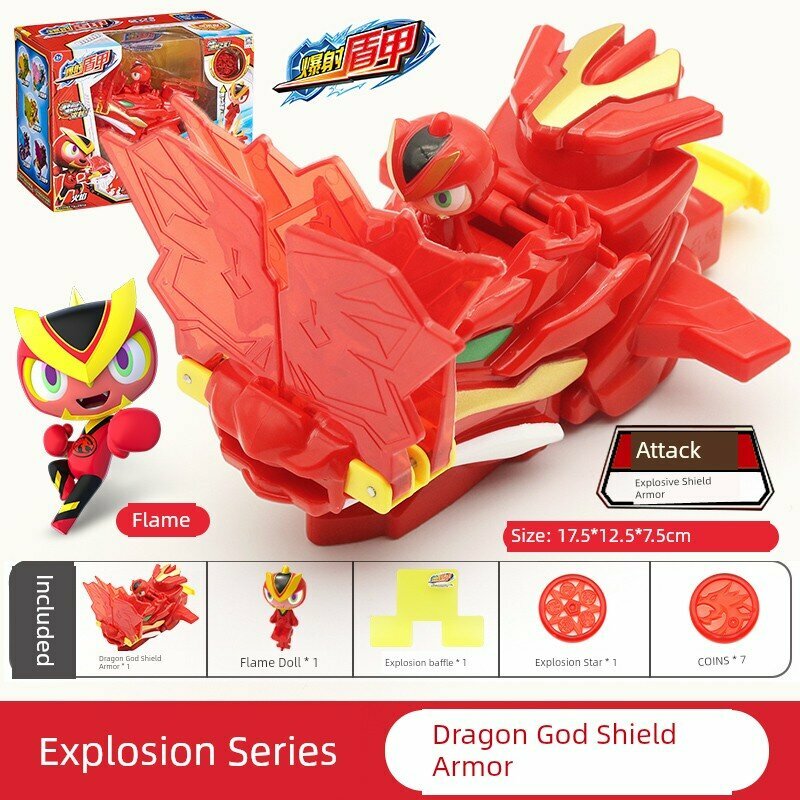 Игровой набор «Три сокровища»: Броня Дракона, Броня Короля Волков, Броня Гигантского Краба-Рыцаря, Броня «Взрывная