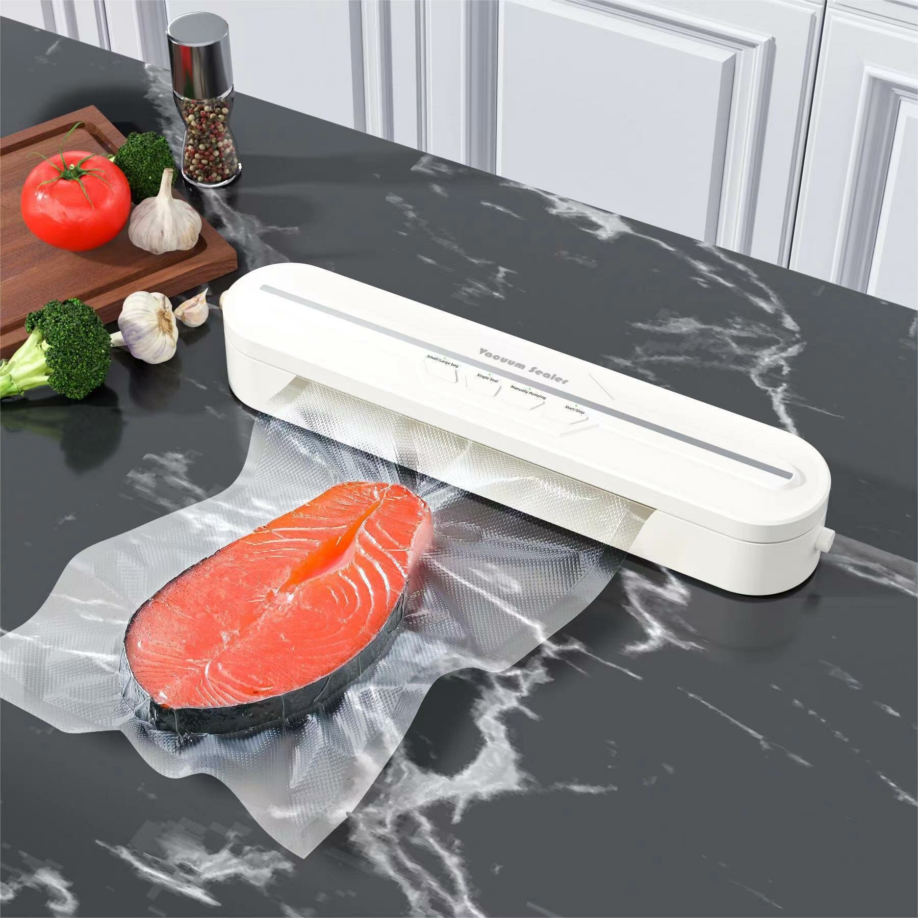 Вакуумная свежезапирающая интеллектуальная уплотнительная машина Fresh-keeping machine Портативная уплотнительная машина