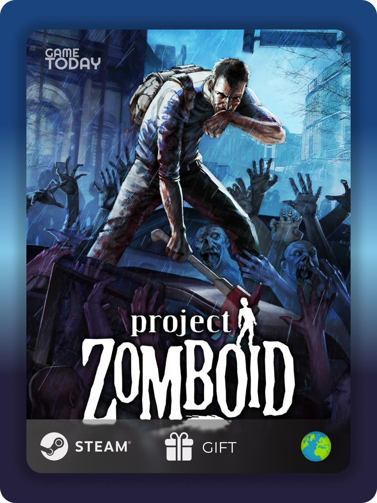 Project Zomboid | Игра в Steam | PC | Mac | Linux | Steam Deck | Отправка подарком | Регион активации Все страны