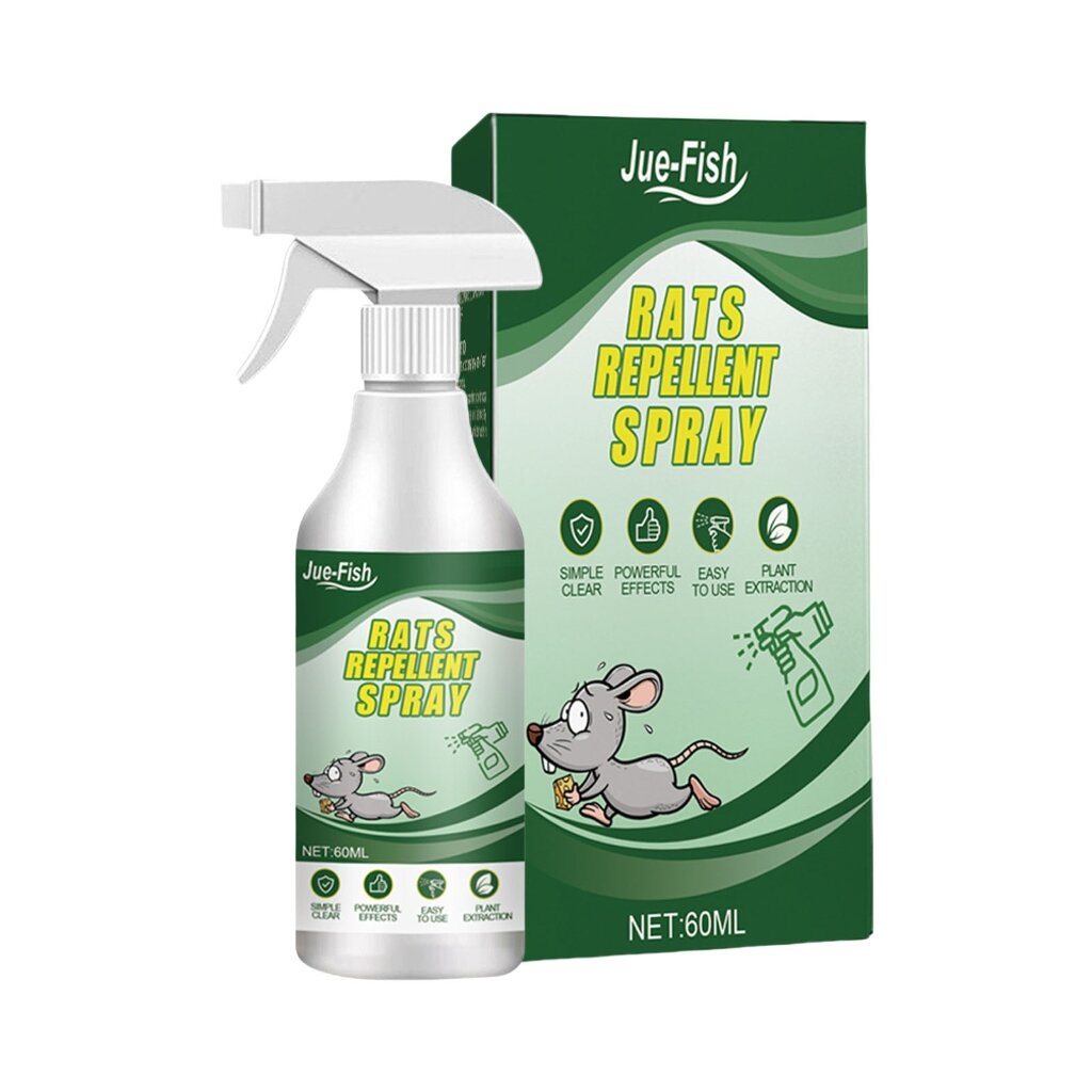 Спрей JueFish от Грызунов в помещении, Средство От Грызунов