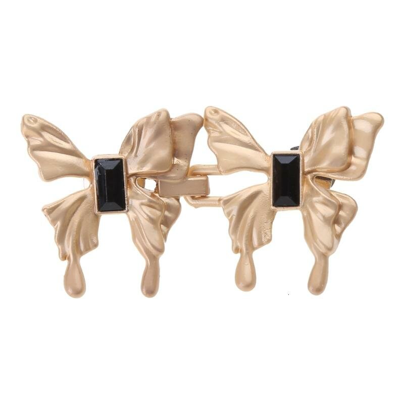 Клипса-бабочка для расширения пояса джинсов, Суб-Золотой