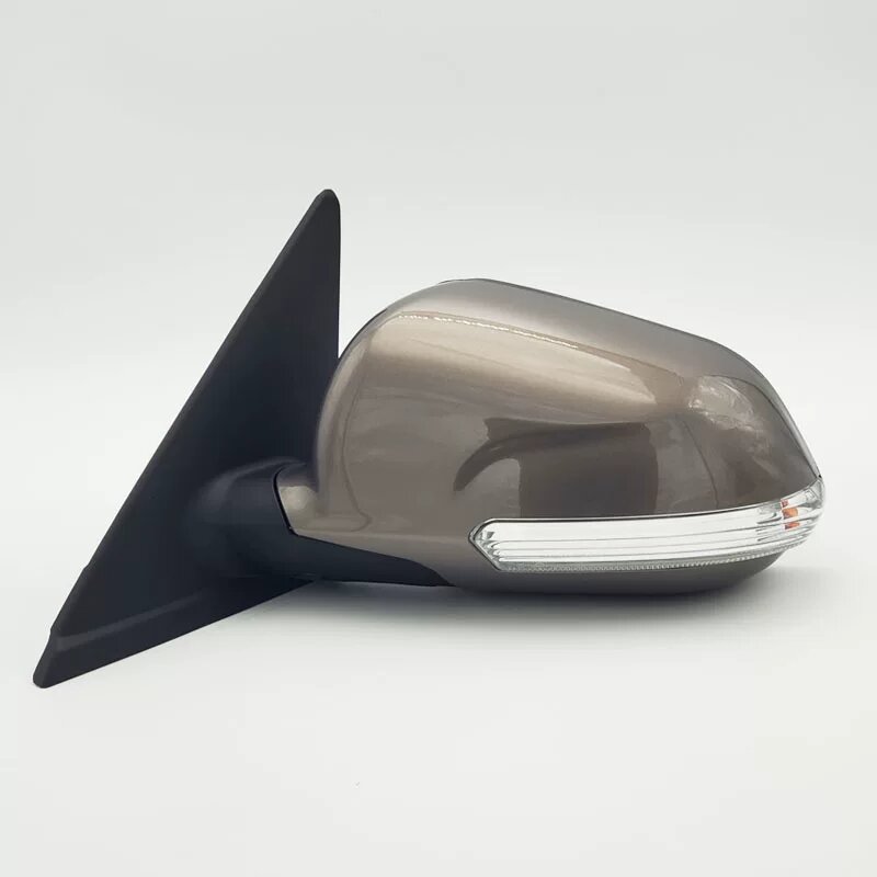 Левое зеркало заднего вида для Changan CS35 2012-2017 гг. с электрическим складыванием и подогревом кофейный золотистый