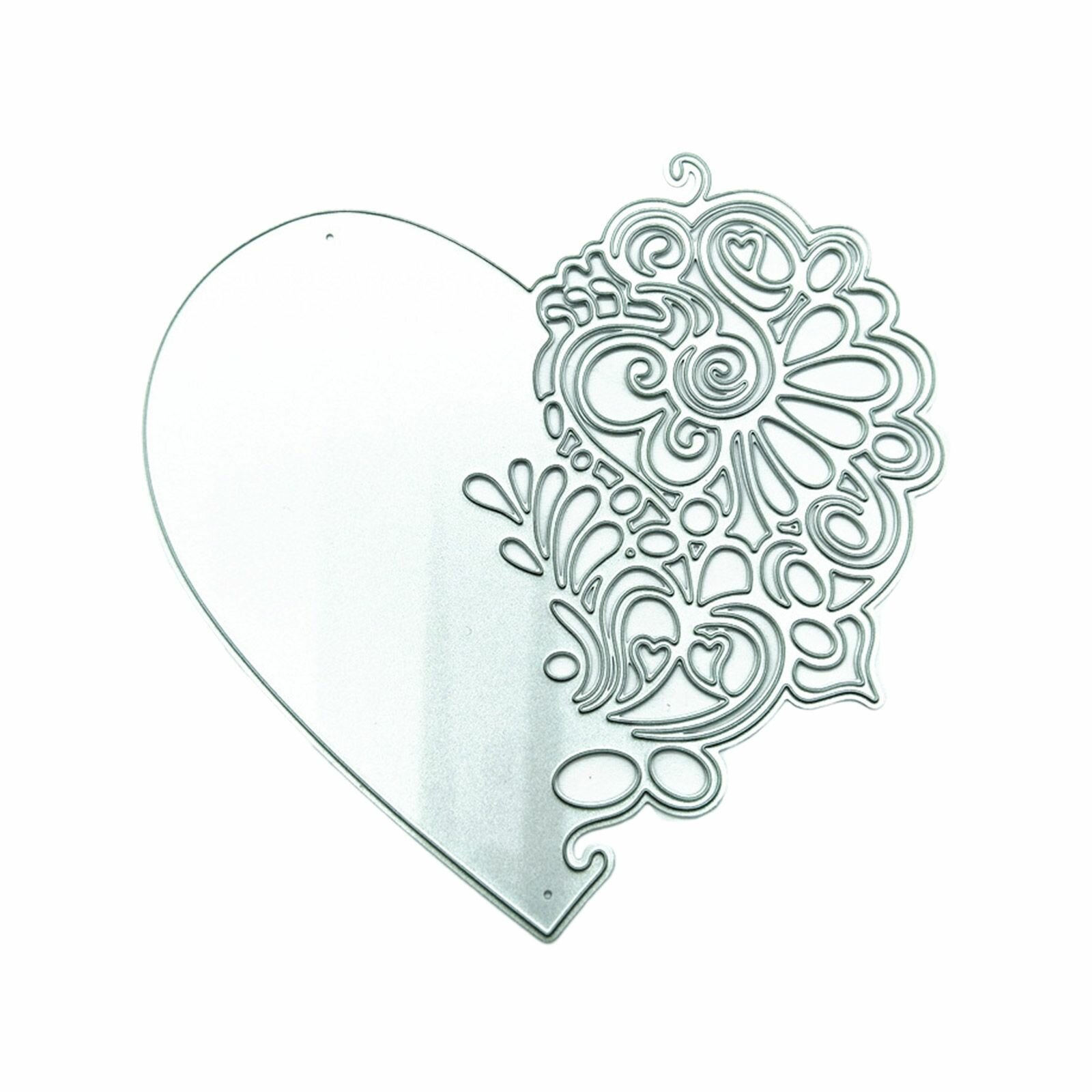 Металлические тракторы для вырезания сердечек с крючком DIY скрапбукинга