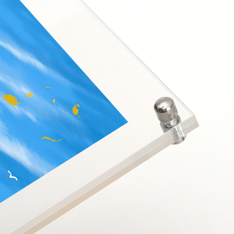 Горячая распродажаАкриловая фоторамка для печати фотографий с подставкой, рамка для поляроидов и открыток