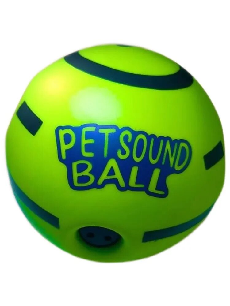 Интерактивная игрушка Pet Sound Ball, для собак, с пищалкой, диаметр 8,8 см