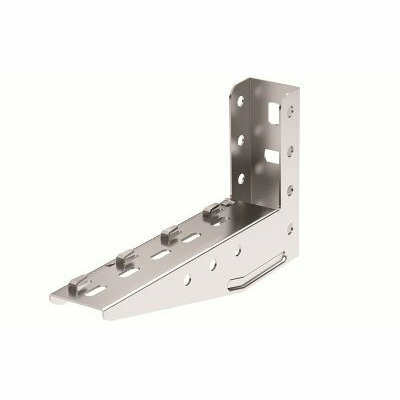 Консоль DKC ML, для проволочного лотка, с опорой, облегченная, основание 100 мм, сталь