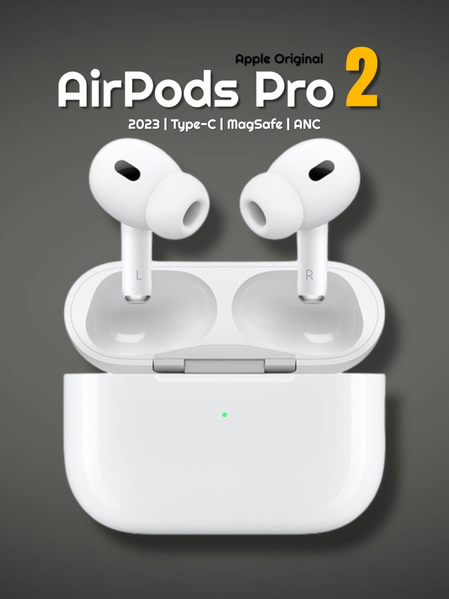 Беспроводные наушники Apple AirPods Pro 2 USB-C MagSafe 2023