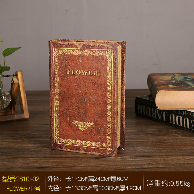 Имитация книги, модель книги для декора в кабинете, офисе, книжной полке, винтажная декоративная книга, реквизит для фотографии, ремесленная демонстрация