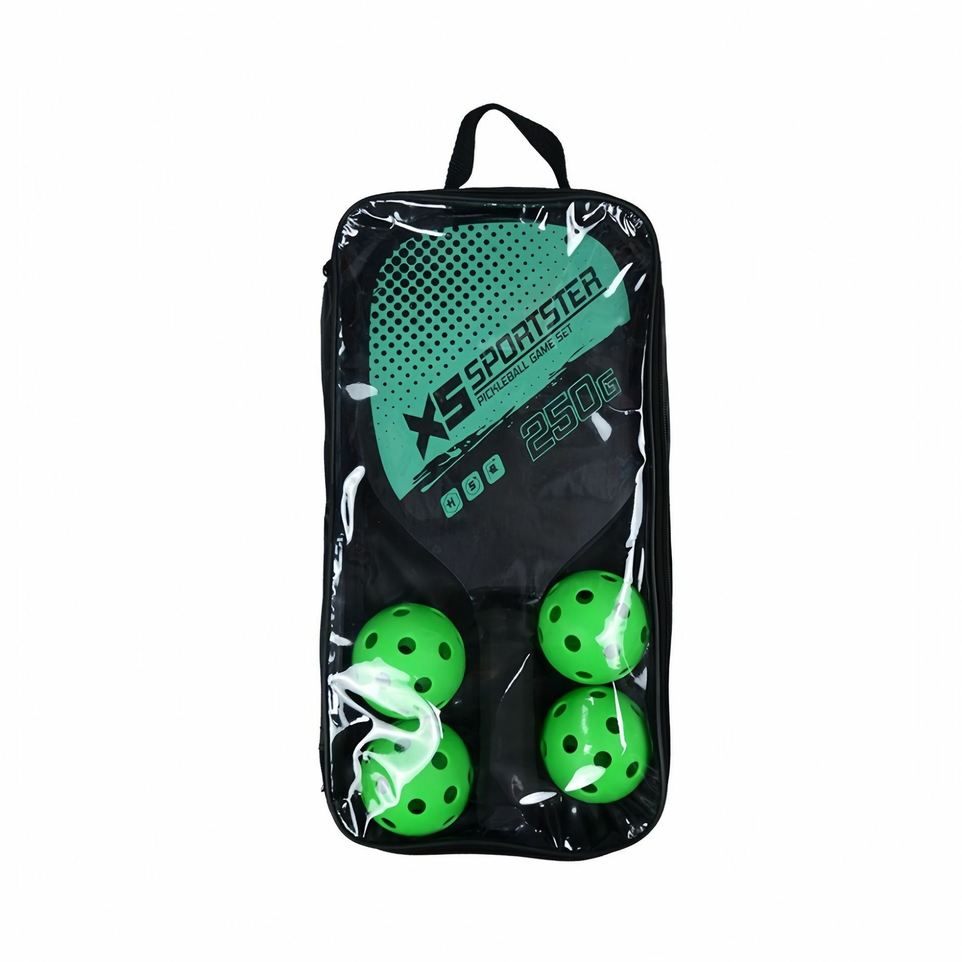 Ракетка для пиклбола, деревянная ракетка для пиклбола, ракетка из стекловолокна и углеродного волокна, ракетка для пиклбола с отверстием для мяча, ракетка для пиклбола