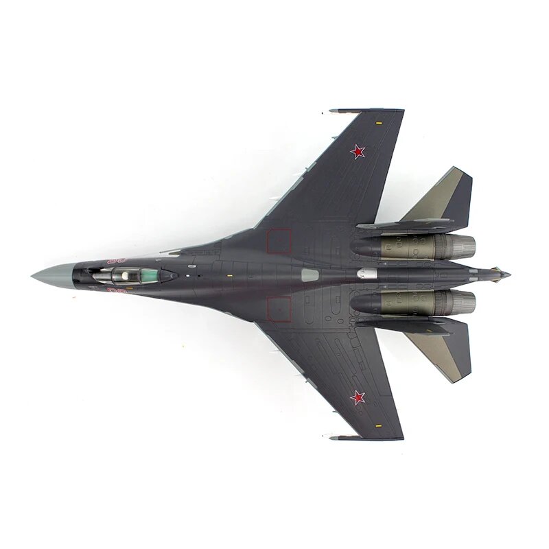 TRUMPETER Су-35С металлическая модель самолета 1:72