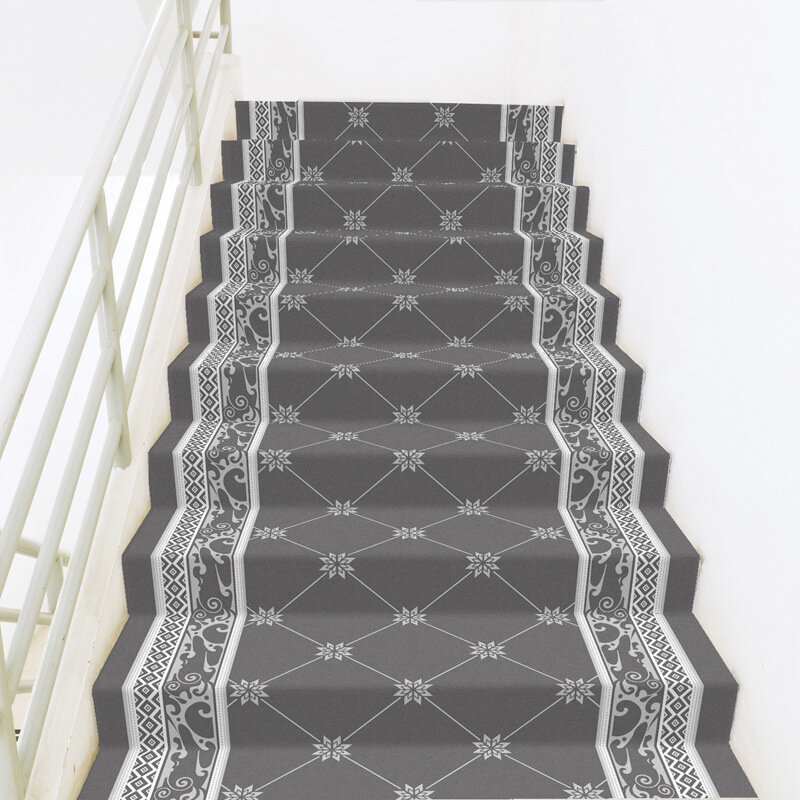 Наклейка на ступеньки, полное покрытие, ковровая плитка для лестниц, самоклеящаяся, без клея, с подложкой, бесшумная, нескользящая