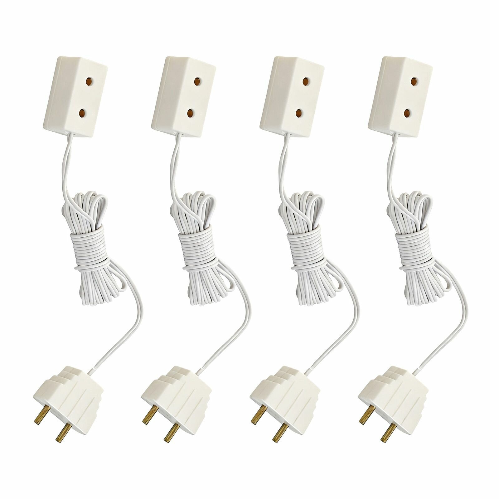 4 шт Многофункциональный набор миниатюрных светильников с розетками и удлинителем для кукольного домика