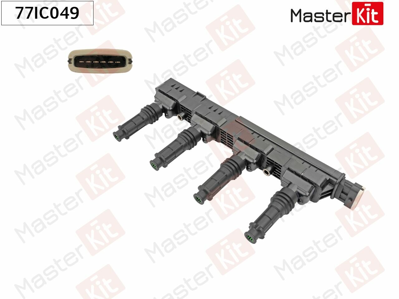 Катушка зажигания Opel Astra HA04Corsa DS07 04-14Suzuki Wagon R 02-12 MasterKit 77IC049