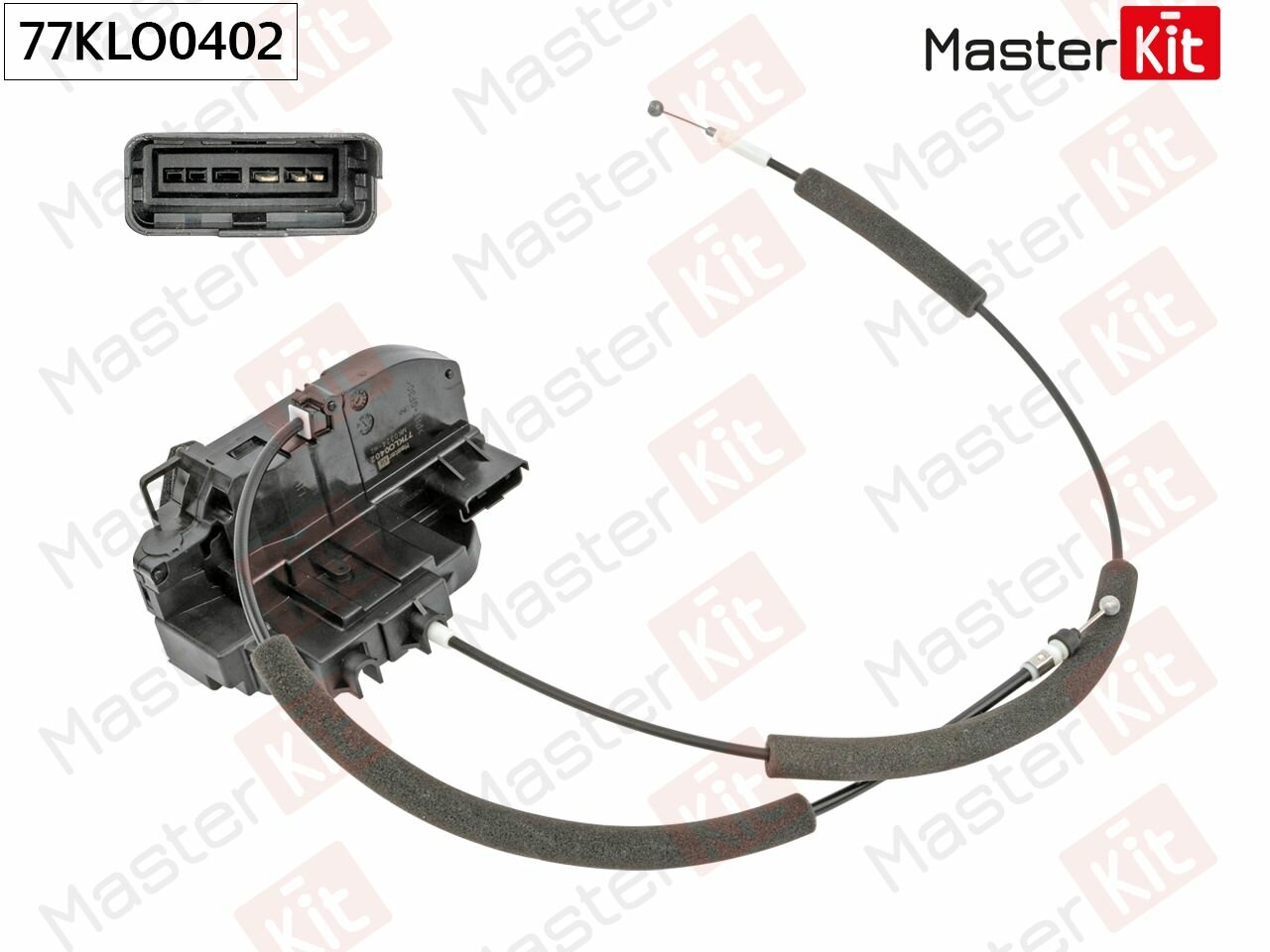 Замок задней левой двери Nissan PATHFINDER R51M 2005 - 2015 - MasterKit 77KLO0402