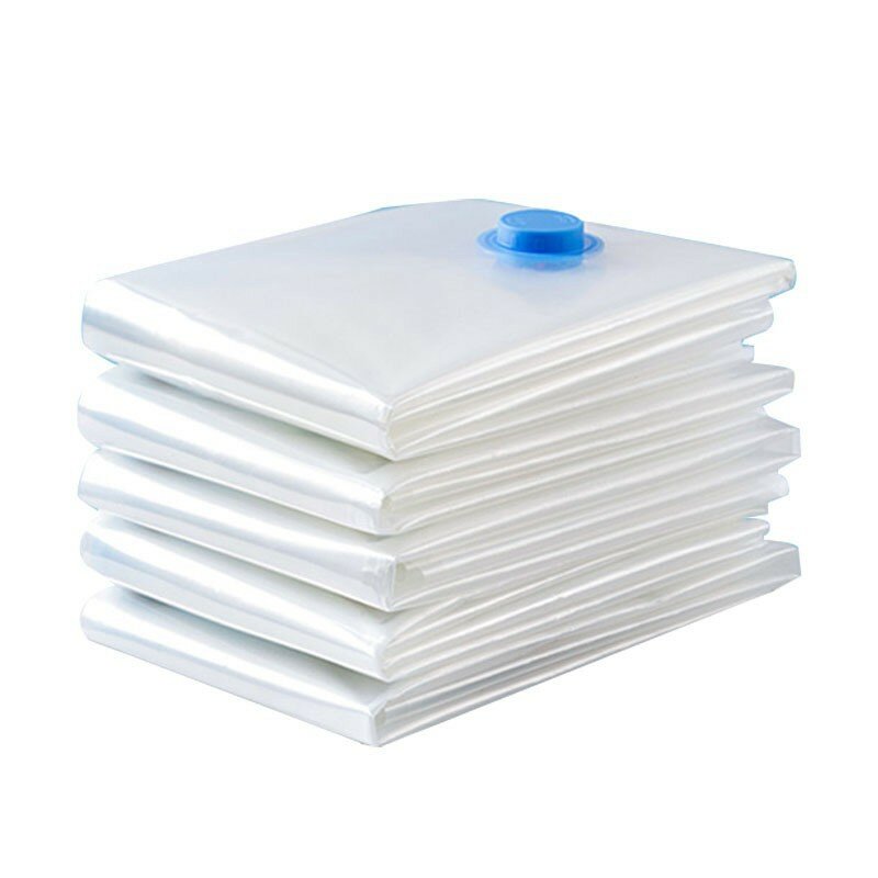 Вакуумный компрессионный мешок с электрическим насосом, утолщенный вакуумный компрессионный мешок для одеял, пуховиков, хранения одежды, домашнего компрессионного использования