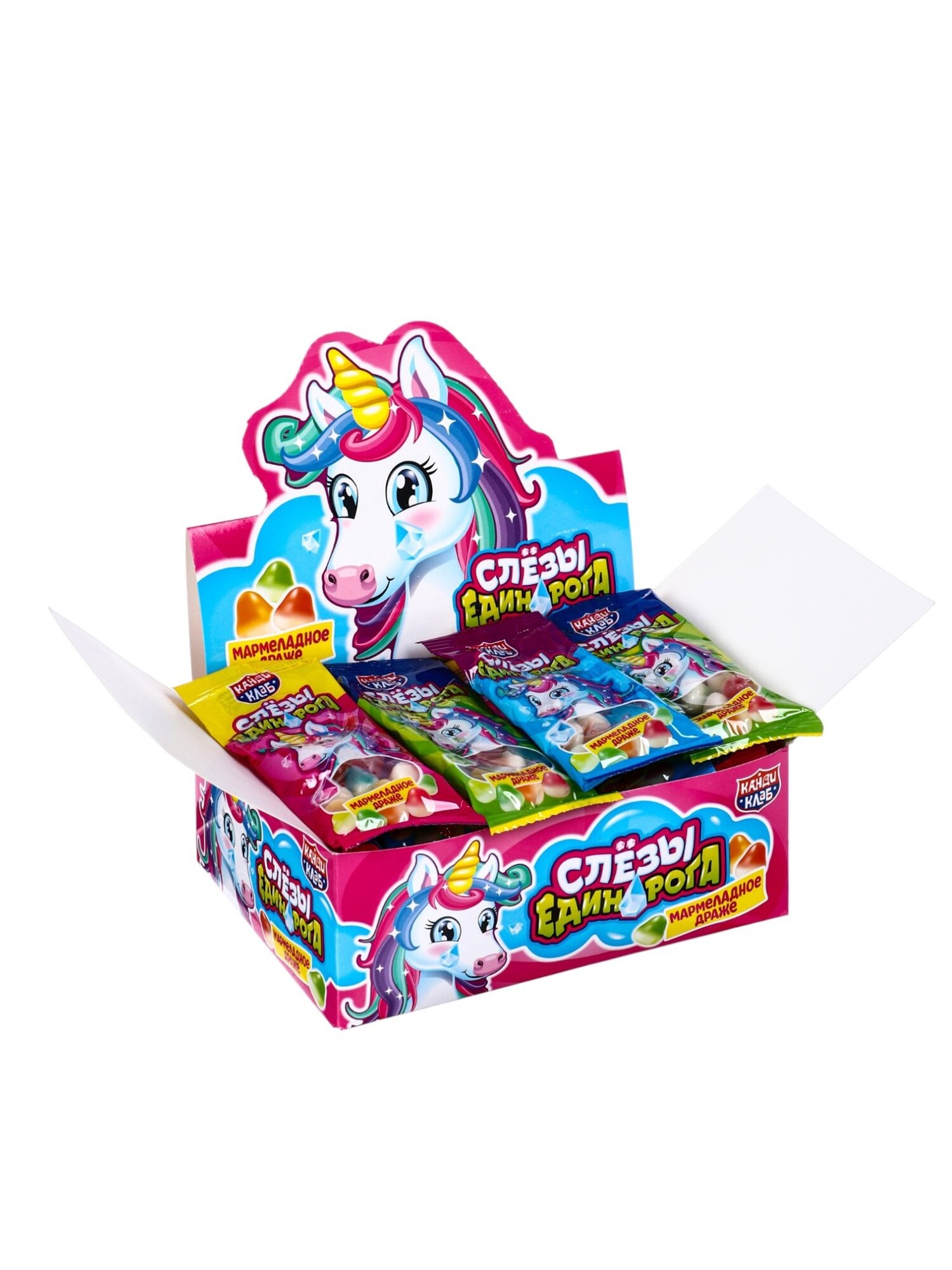 Мармеладное драже Сима-ленд "Слёзы Единорога", ассорти, 11 гр