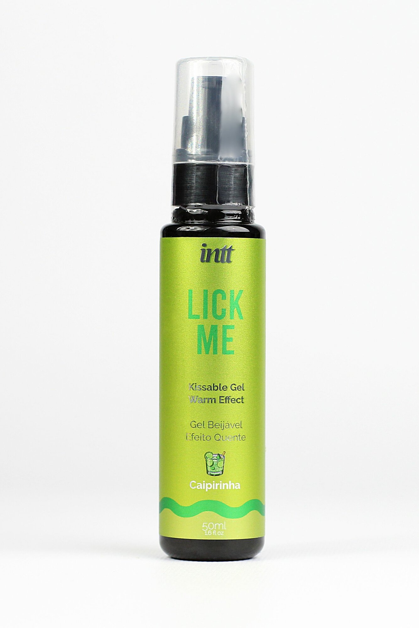 Intt Lick Me Кайпиринья оральный массажный гель с разогревающим эффектом 50 мл (Португалия)