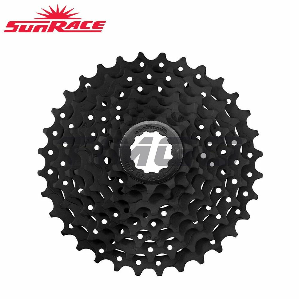 Кассета, SunRace,8 скоростей,11-34T, совместима с Shimano