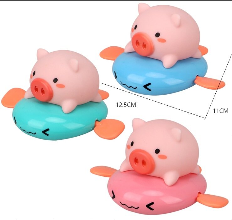 Игрушки для купания детей, водные игры, маленькая утка, желтая утка, игрушки для купания, для мальчиков и девочек, TikTok