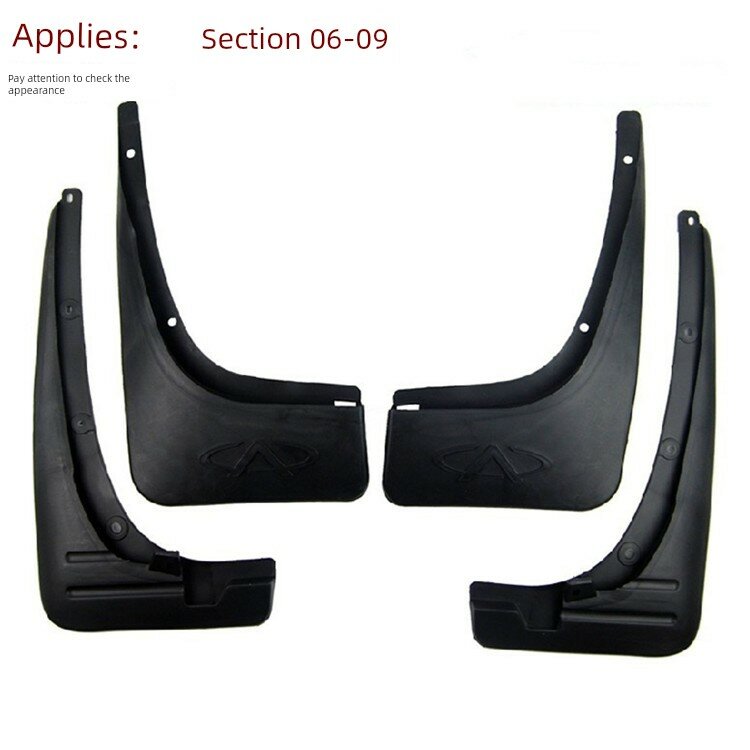 Замена брызговиков Chery Tiggo 2006-2009 с установкой оригинальными болтами для защиты автомобиля