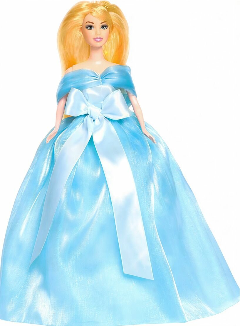 Детская музыкальная кукла "Мери" с пультом управления, пластиковая куколка с подвижными руками и ногами, поёт песни, крутится на месте, рассказывает стихи и сказки, высота 30 см, цвета микс