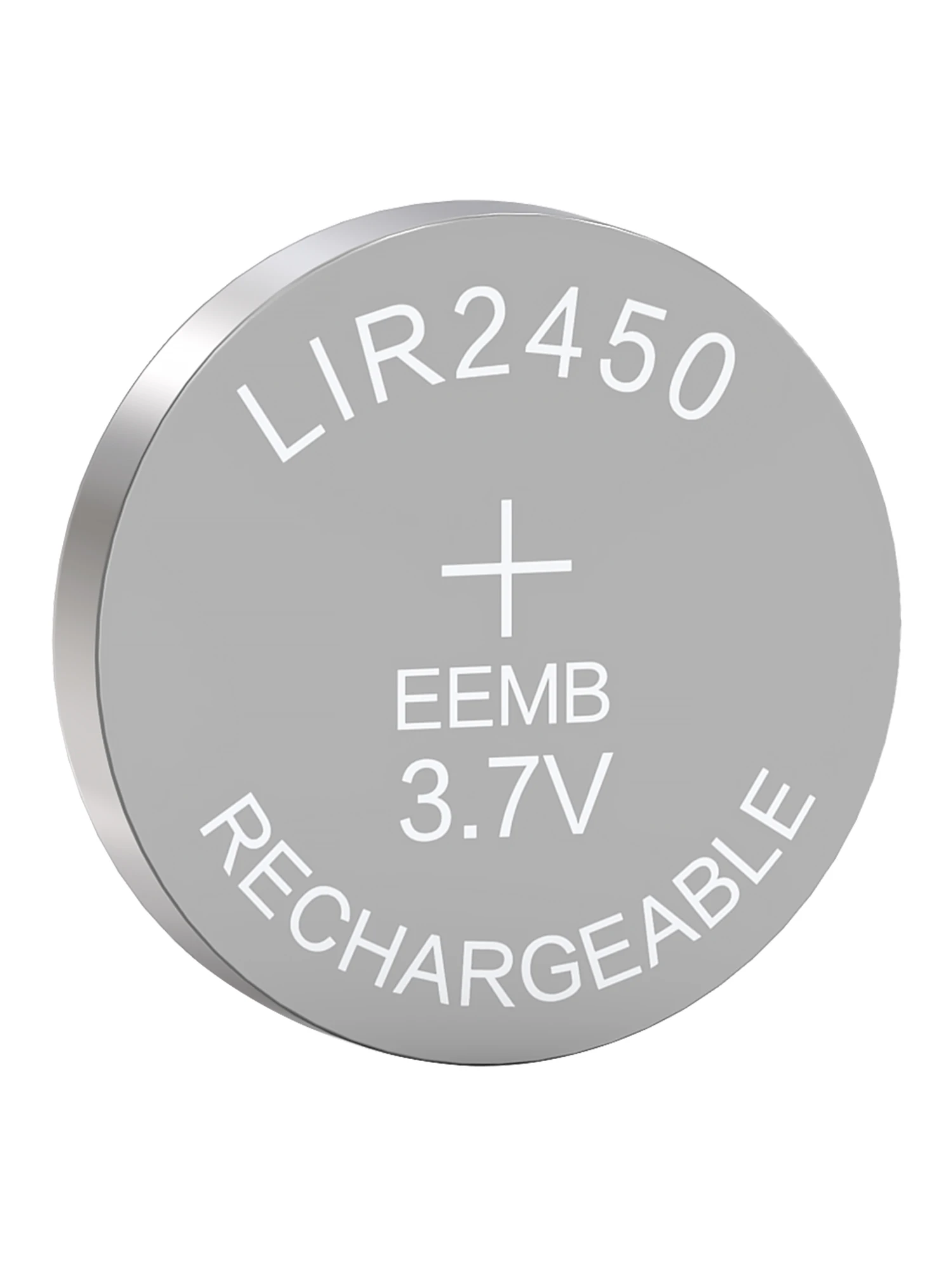Аккумуляторная батарейка EEMB LIR2450 Li-Ion 3.7V 120mAh, 1шт