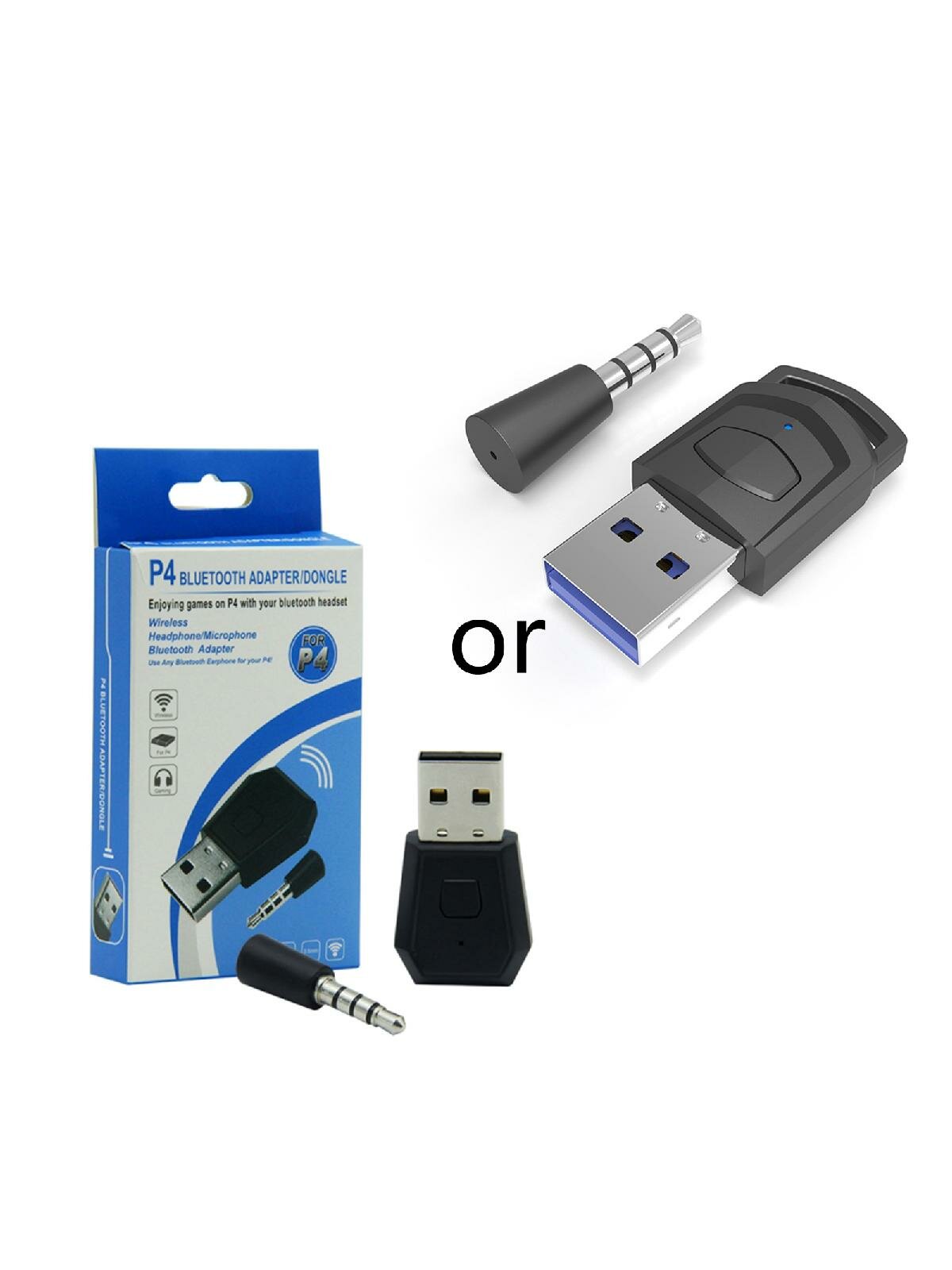 PS4 Bluetooth аудиопередатчик Беспроводной приемник для наушников