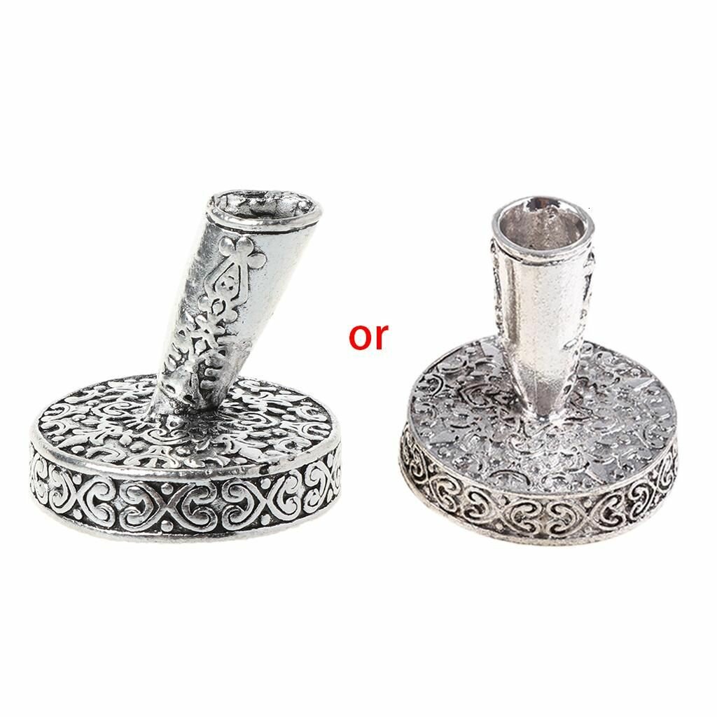 Винтажный держатель для перьевых ручек, платиновый